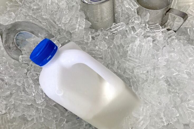 Milk With Ice Cubes: Is It Ok To Put Ice In Milk? - Foodiosity