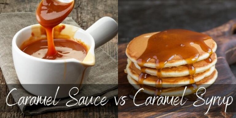 Caramel Sauce VS Caramel Syrup - 4 Key Differences & How To Make Them - Foodiosity