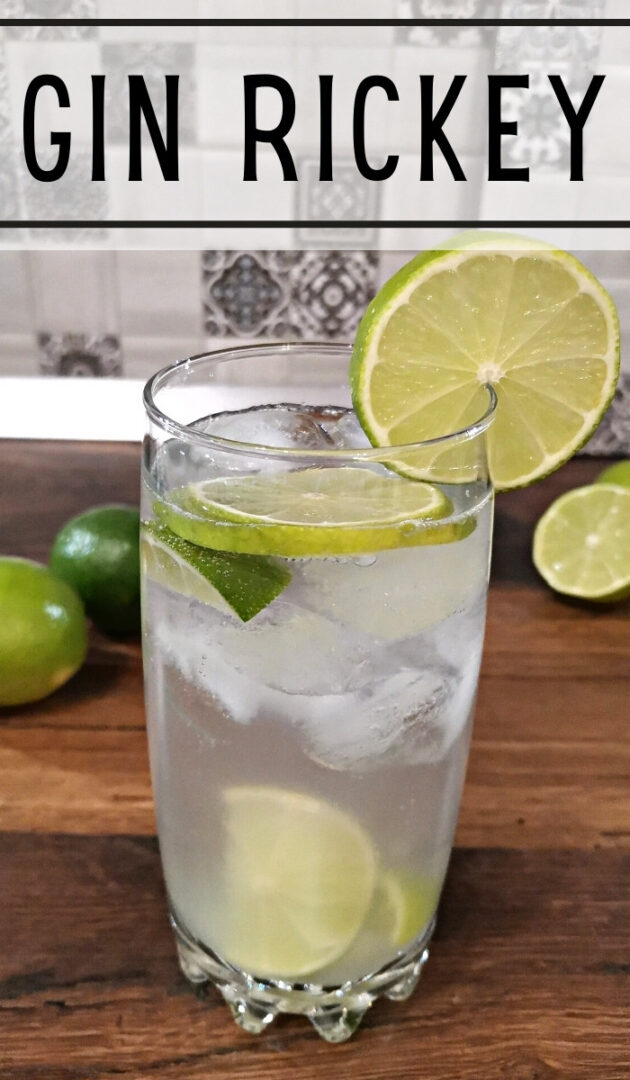 Gin Rickey Cocktail Recipe - A Refreshing Summer Highball - Foodiosity