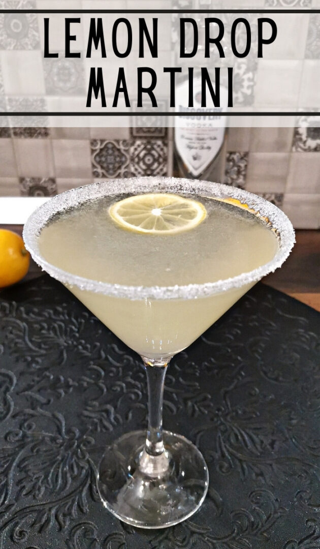 Lemon Drop Martini Cocktail & Shot Recipe - Foodiosity