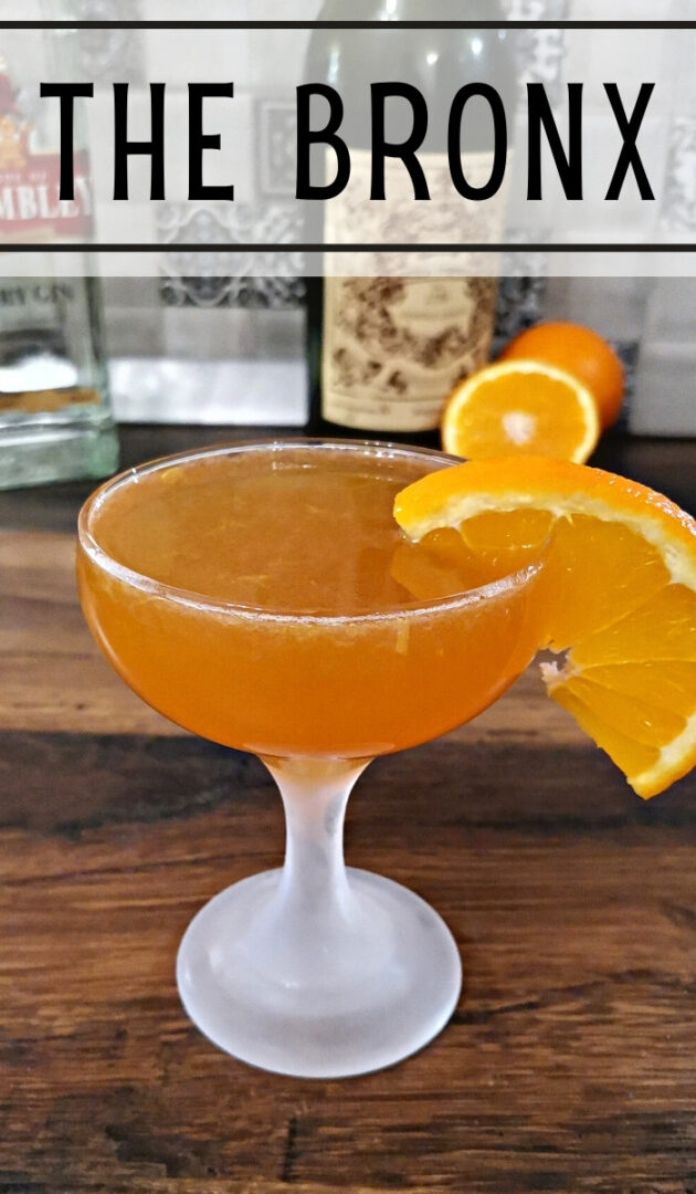 Bronx Cocktail Recipe - Foodiosity