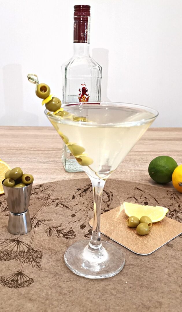 Dirty Martini Cocktail Recipe - A Salty Twist On the Classic - Foodiosity