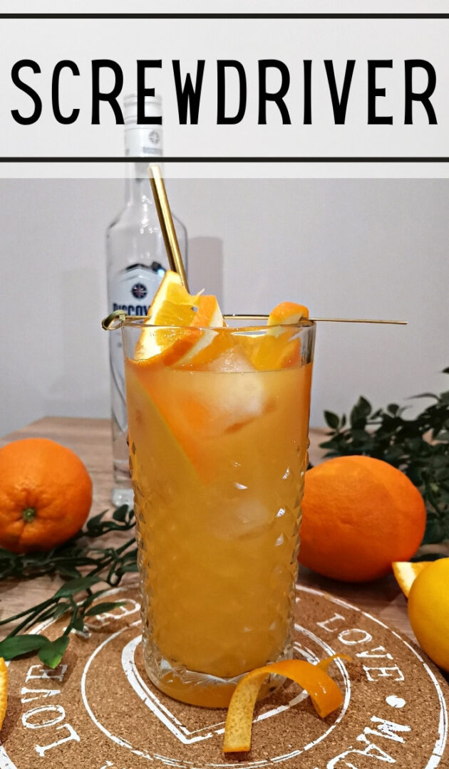 Screwdriver Cocktail Recipe - Foodiosity