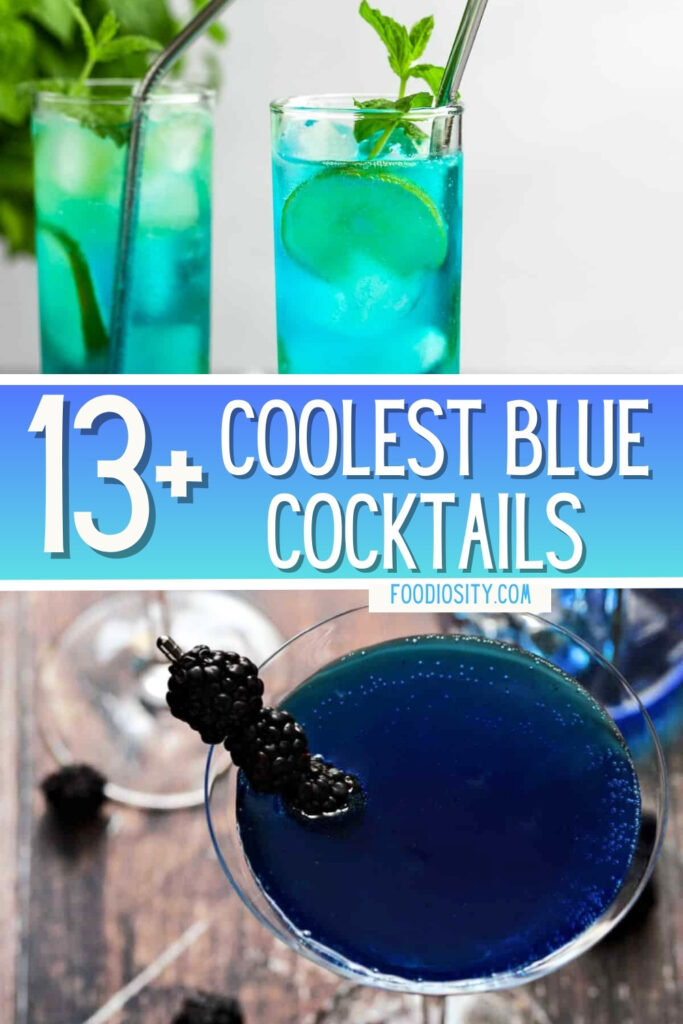 13+ Blue Cocktails To Cool You This Summer - Foodiosity
