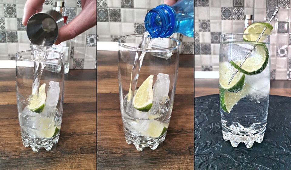 Gin Soda Cocktail Recipe - Foodiosity