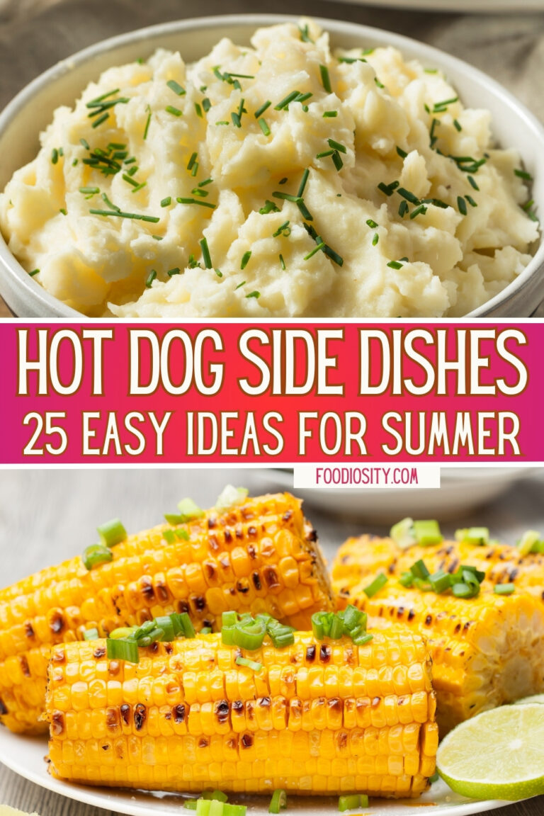 25 Side Dishes for Hotdogs - Easy & Fun Ideas For A Party - Foodiosity