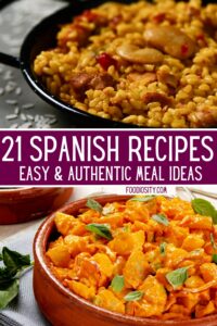 21 Authentic Spanish Recipes - Easy Ideas For Dinner & Dessert - Foodiosity