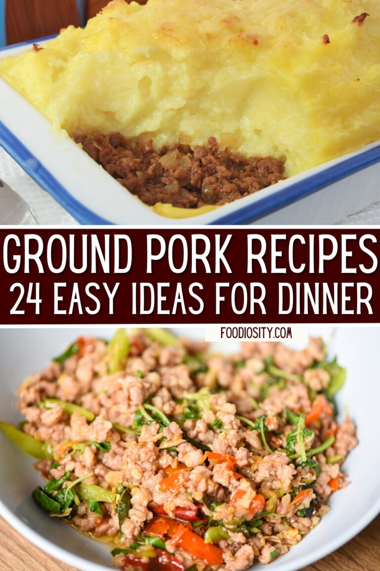 24 Ground Pork Recipes - Easy Dinner Ideas - Foodiosity