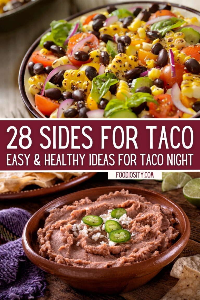 28 Sides For Taco - Easy Ideas For Taco Bar & Taco Night