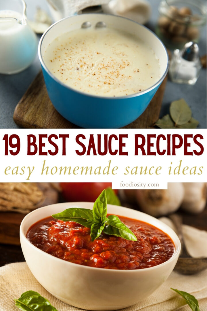19 Best Sauce Recipes - Easy Homemade Ideas - Foodiosity