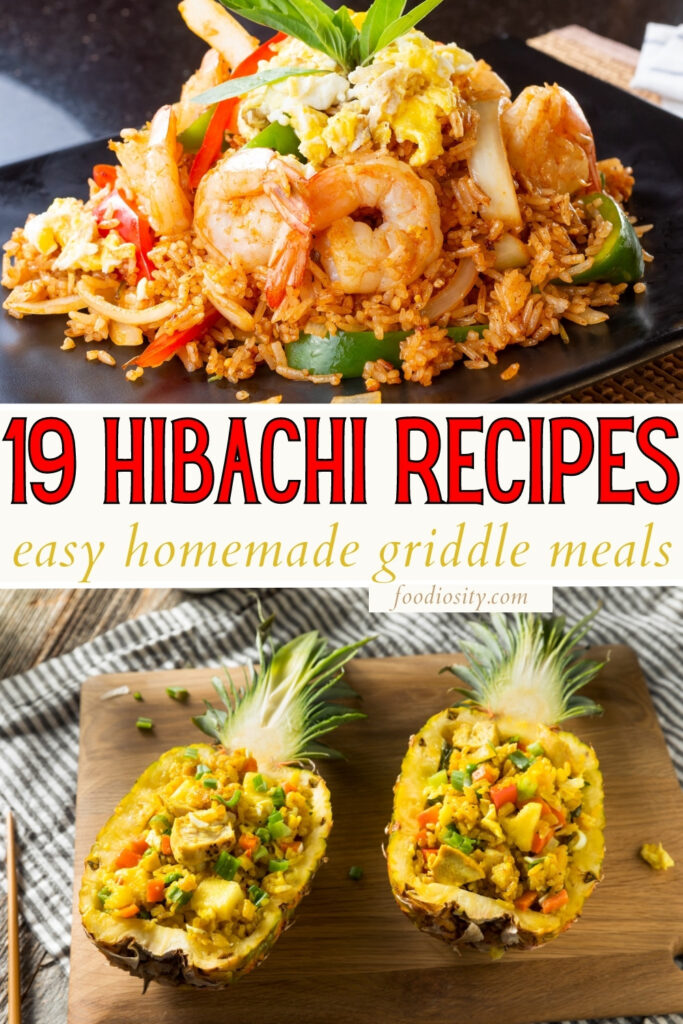 19 Hibachi Recipes - Easy Homemade Griddle Meals - Foodiosity