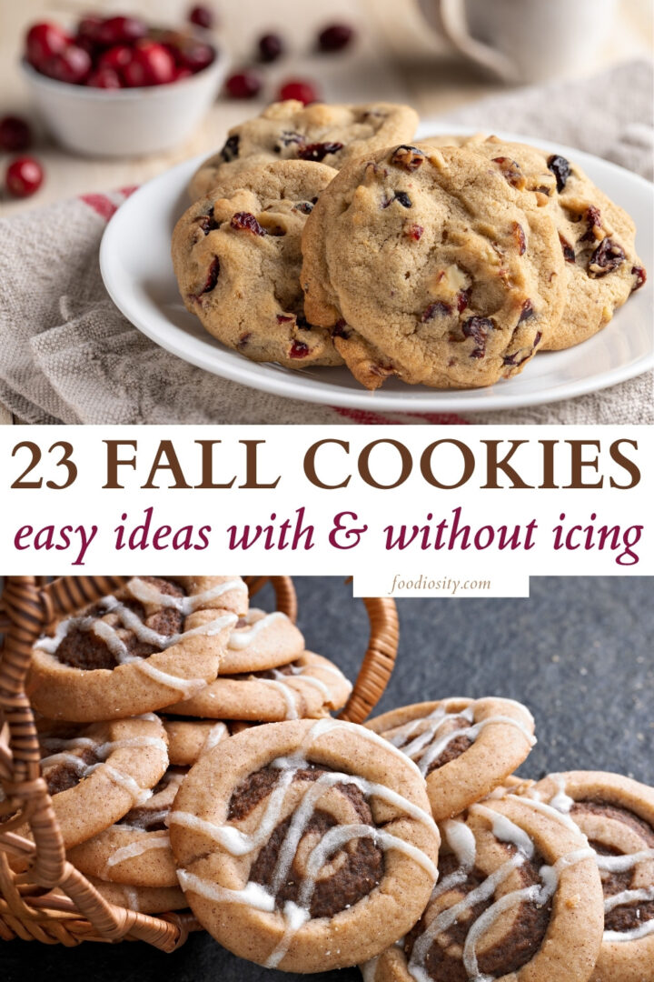 23 Fall Cookies - Easy Dessert Table Ideas - Foodiosity