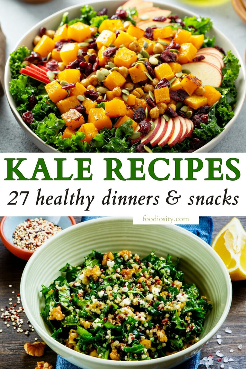 27 Kale Recipes - Easy & Healthy Dinner Ideas - Foodiosity