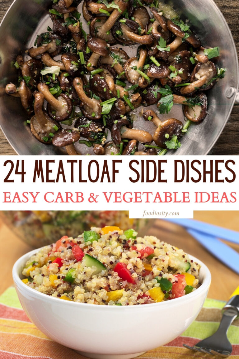 24 Meatloaf Side Dishes For Dinner - Foodiosity