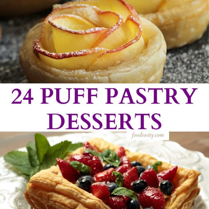 29 Puff Pastry Recipes (Sweet & Savory) - Foodiosity