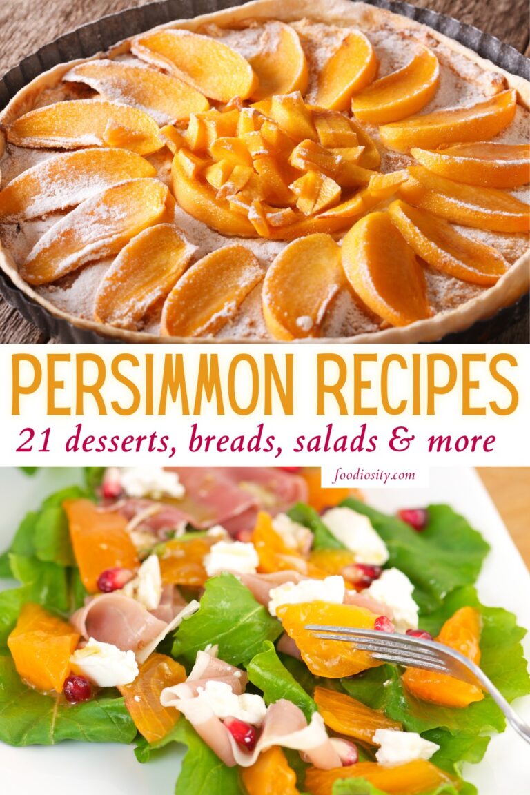 21 Persimmon Recipes - Easy Desserts & More - Foodiosity