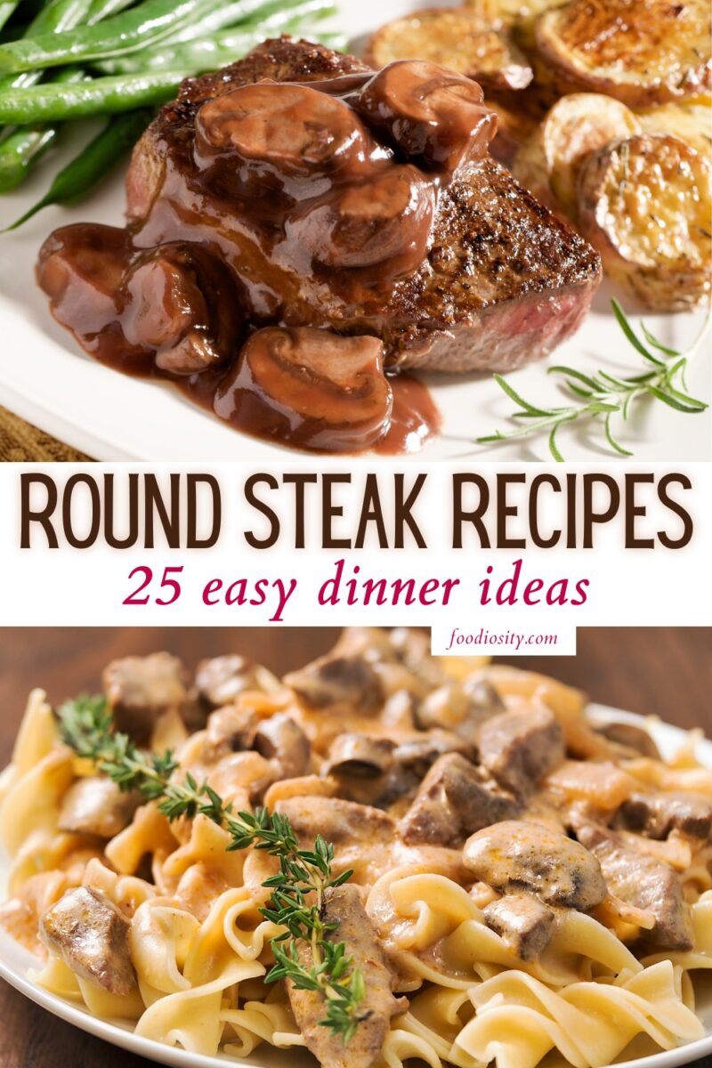 25 Round Steak Recipes - Easy Dinner Ideas - Foodiosity