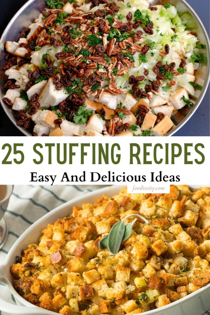 25 Stuffing Recipes - Easy And Delicious Ideas - Foodiosity