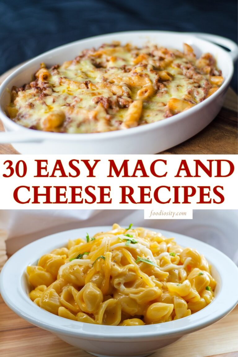 30 Mac And Cheese Recipes - Foodiosity