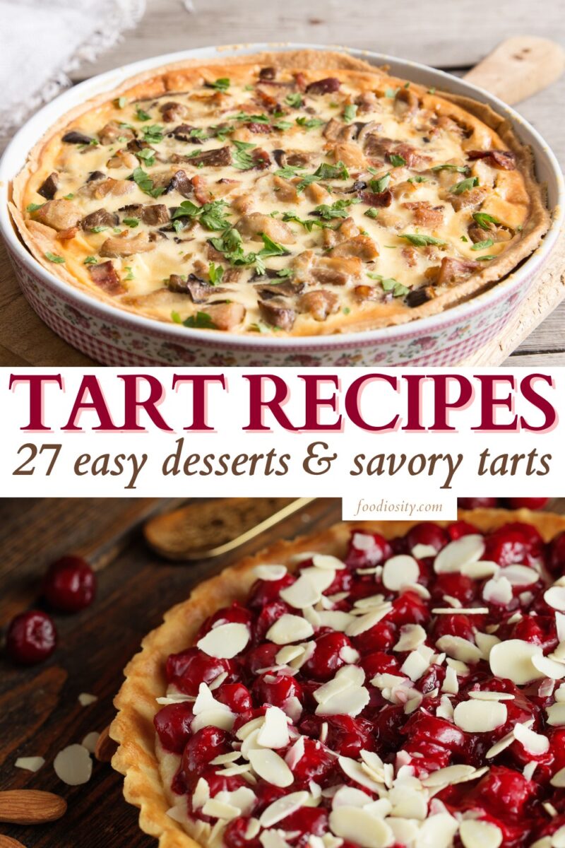 27 Easy Tart Recipes - Foodiosity