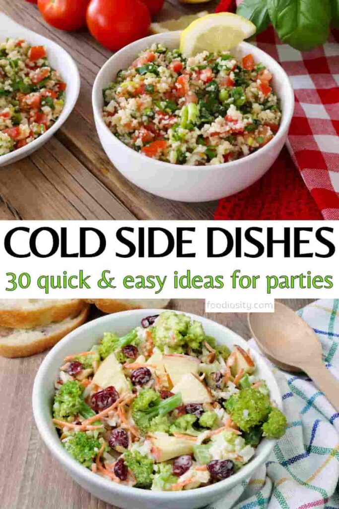 30 Cold Side Dishes For A Crowd - Foodiosity