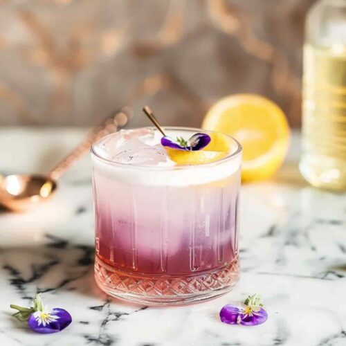 The Purple Pansy: Sip Into Elegance - Foodiosity