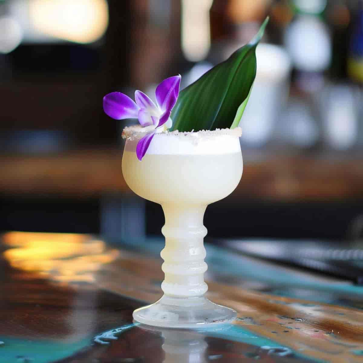 Pearl Diver Cocktail - Foodiosity