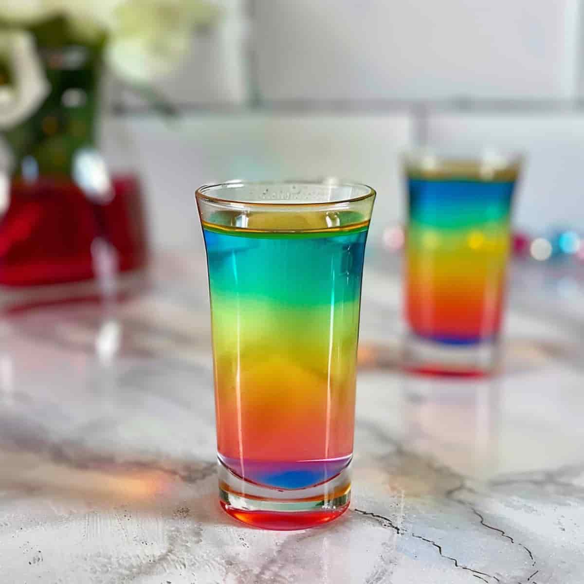 Rainbow Shots - Foodiosity
