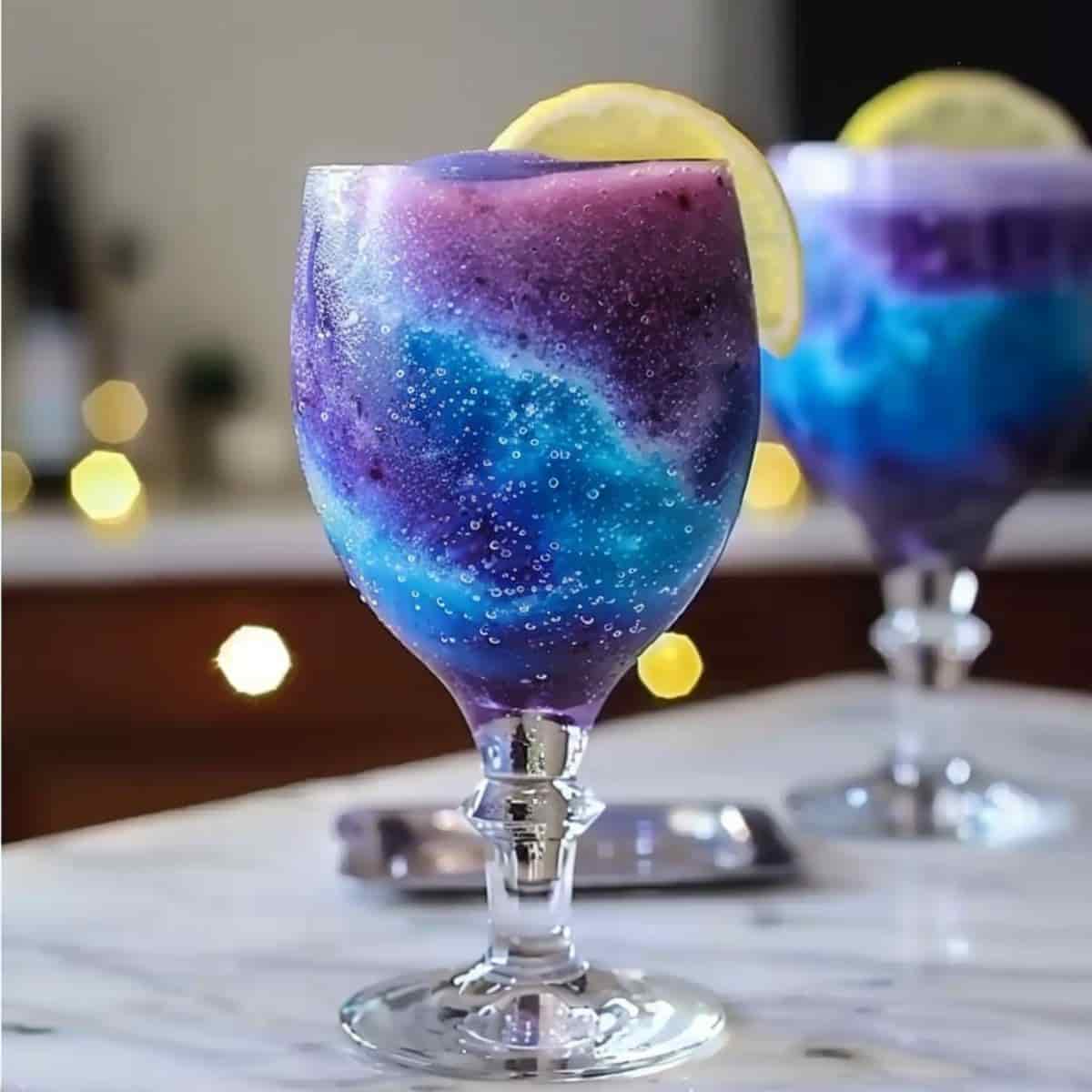 Galaxy Cocktail Recipe – Sparkling, Colorful and Refreshing - Foodiosity