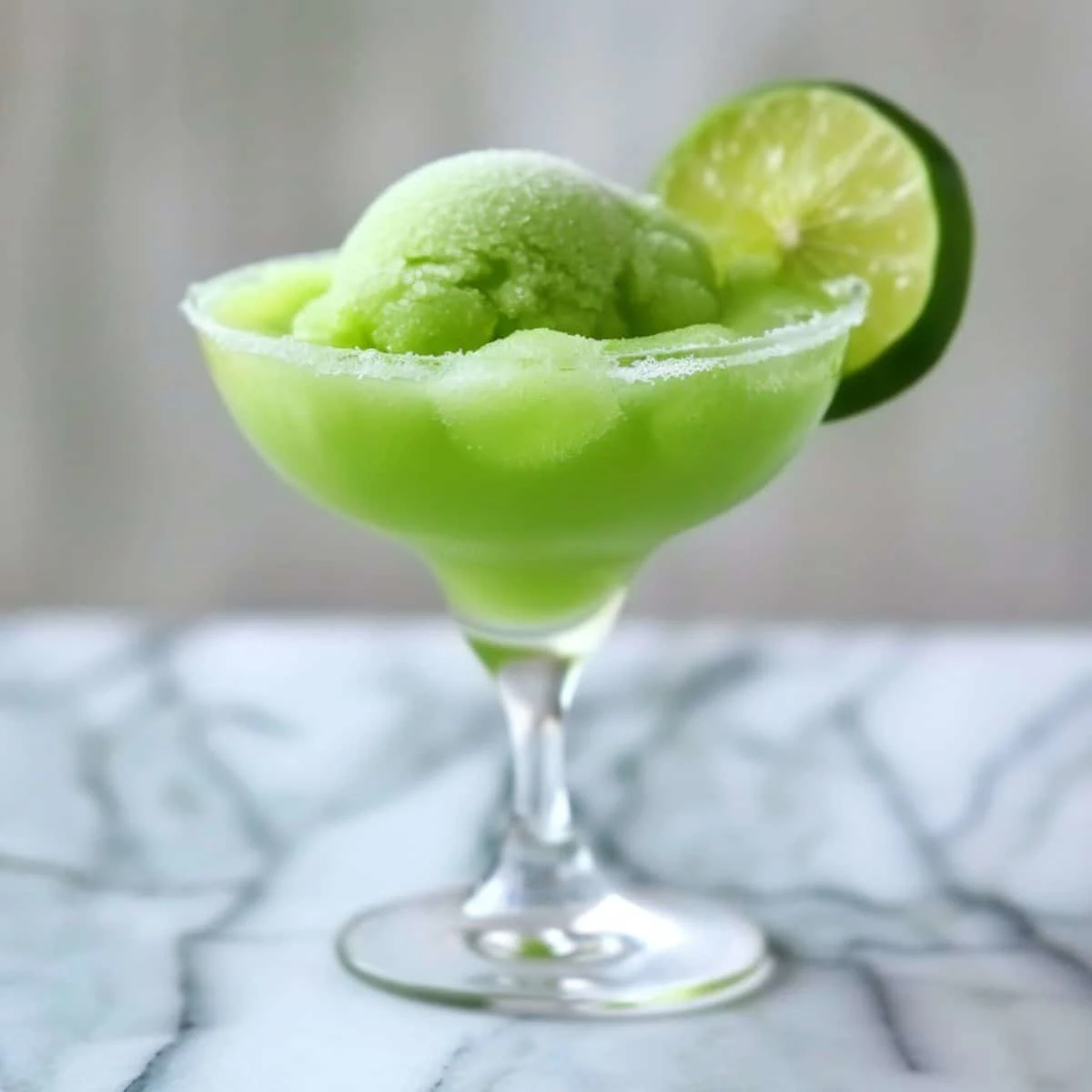 Lime Sherbet Margarita - Foodiosity
