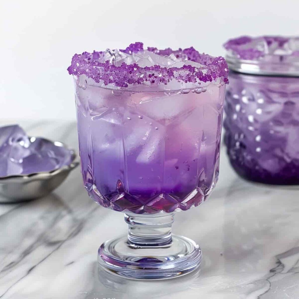 Purple Lullaby Cocktail - Foodiosity
