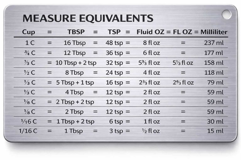 How Many Teaspoons in a Tablespoon? Easy Kitchen Guide - Foodiosity